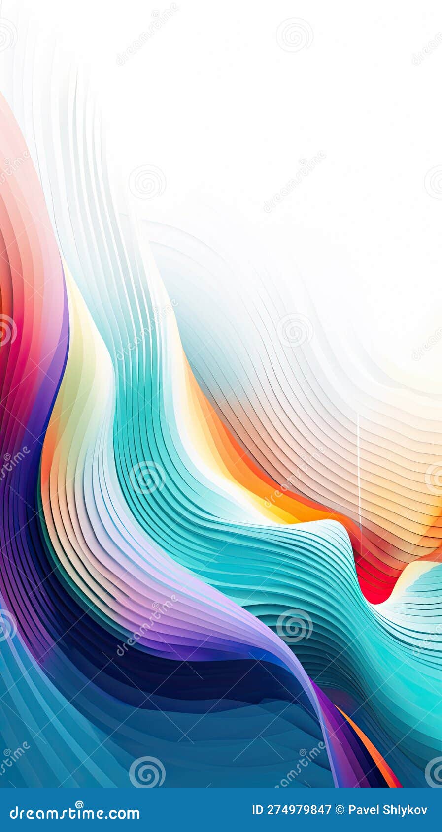 Beautiful Abstract Wave Technology Background, Digital Wave Effect ...