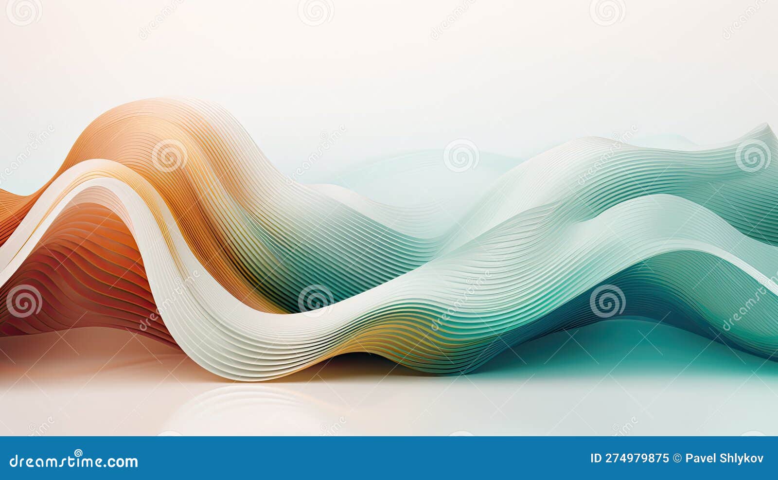 Beautiful Abstract Wave Technology Background, Digital Wave Effect ...