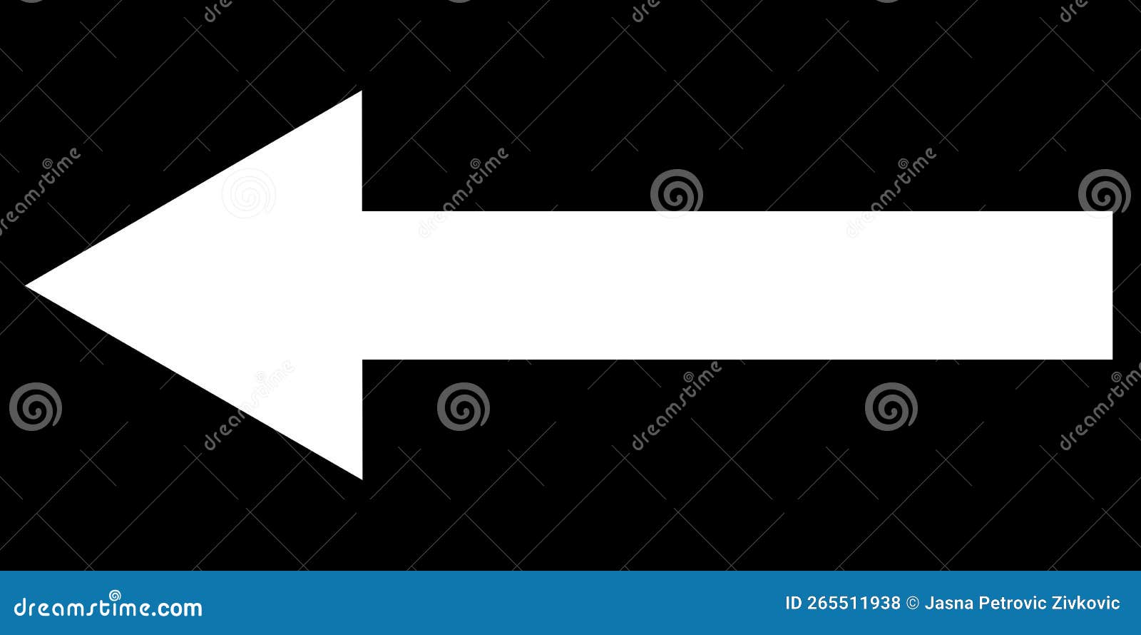 Abstract White Arrows on Black Background Stock Illustration ...