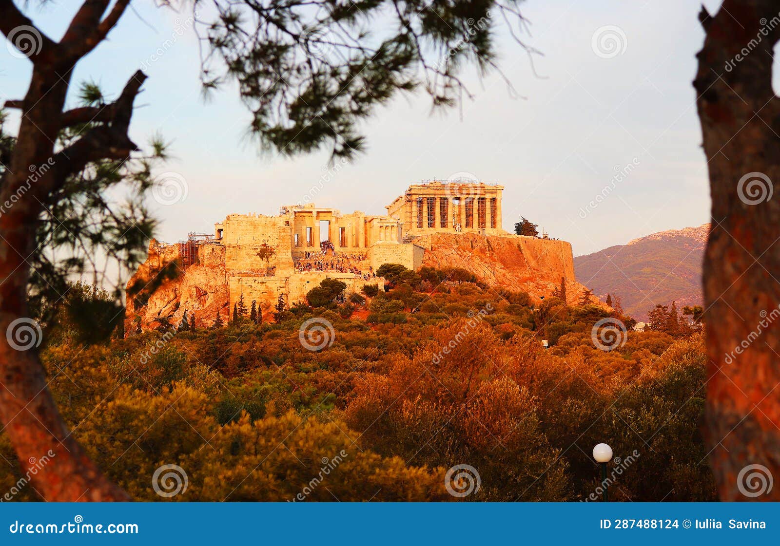 Acropolis of Athens stock photo. Image of historic, architecture ...