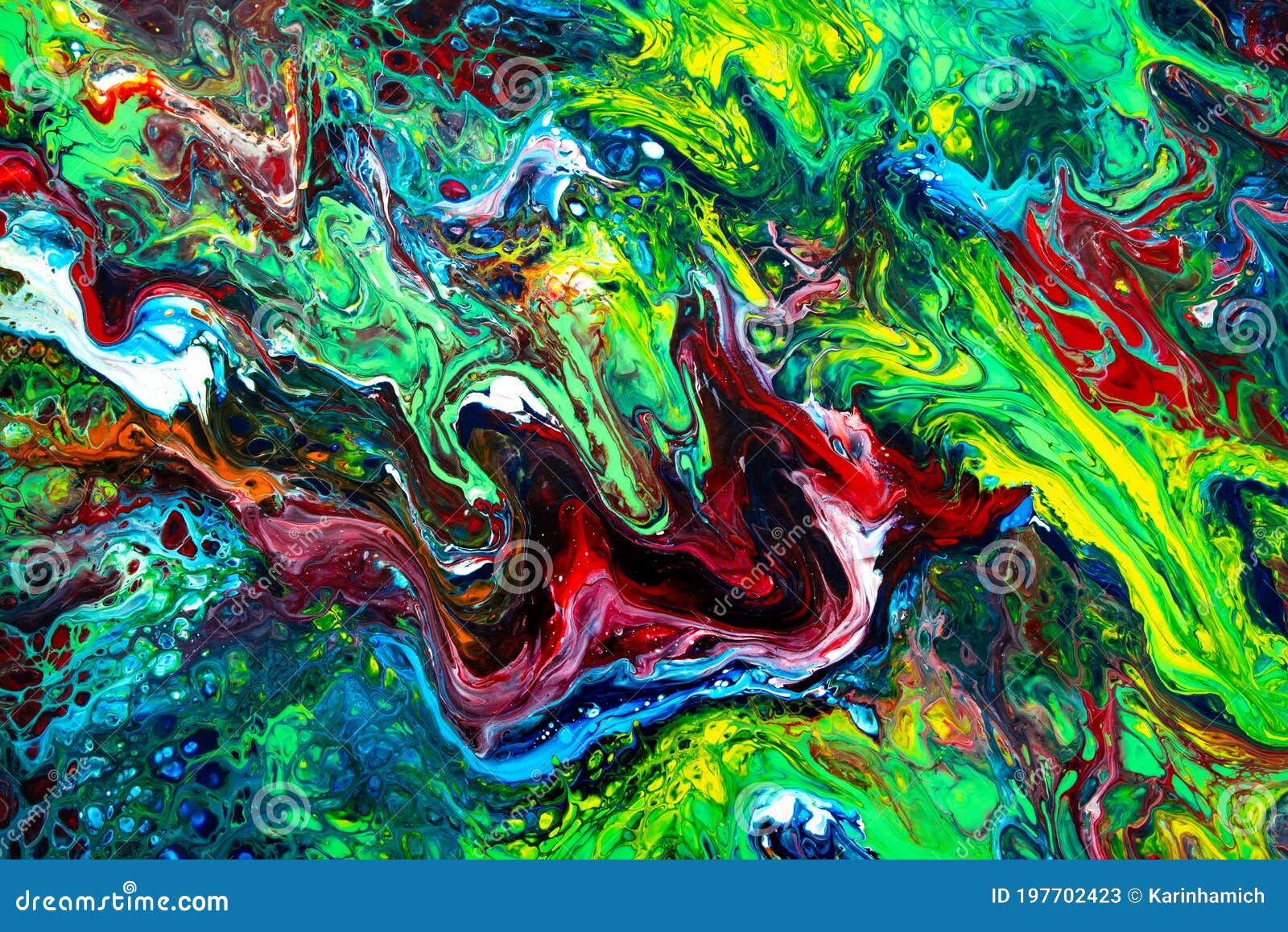 Beautiful Acrylic Color Abstract Background Stock Image - Image of ...