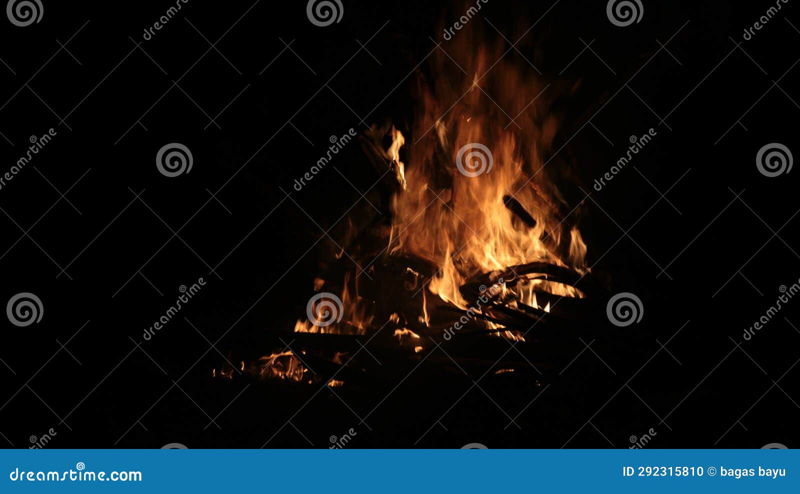 Beautiful and Aesthetic Campfire Embers at Night Stock Photo - Image of ...