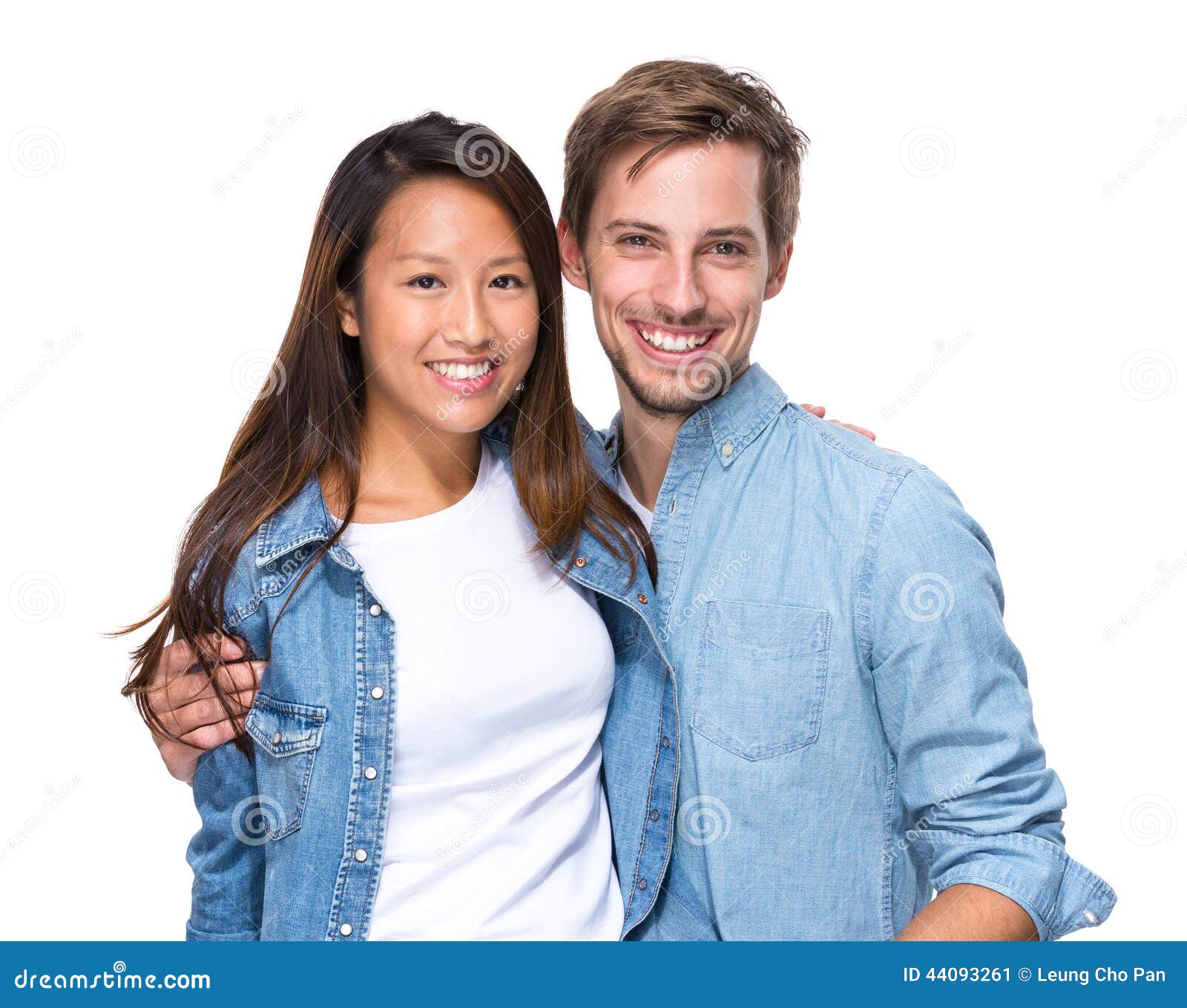 Beautiful Affectionate Couple Smiling Stock Image - Image of happy ...