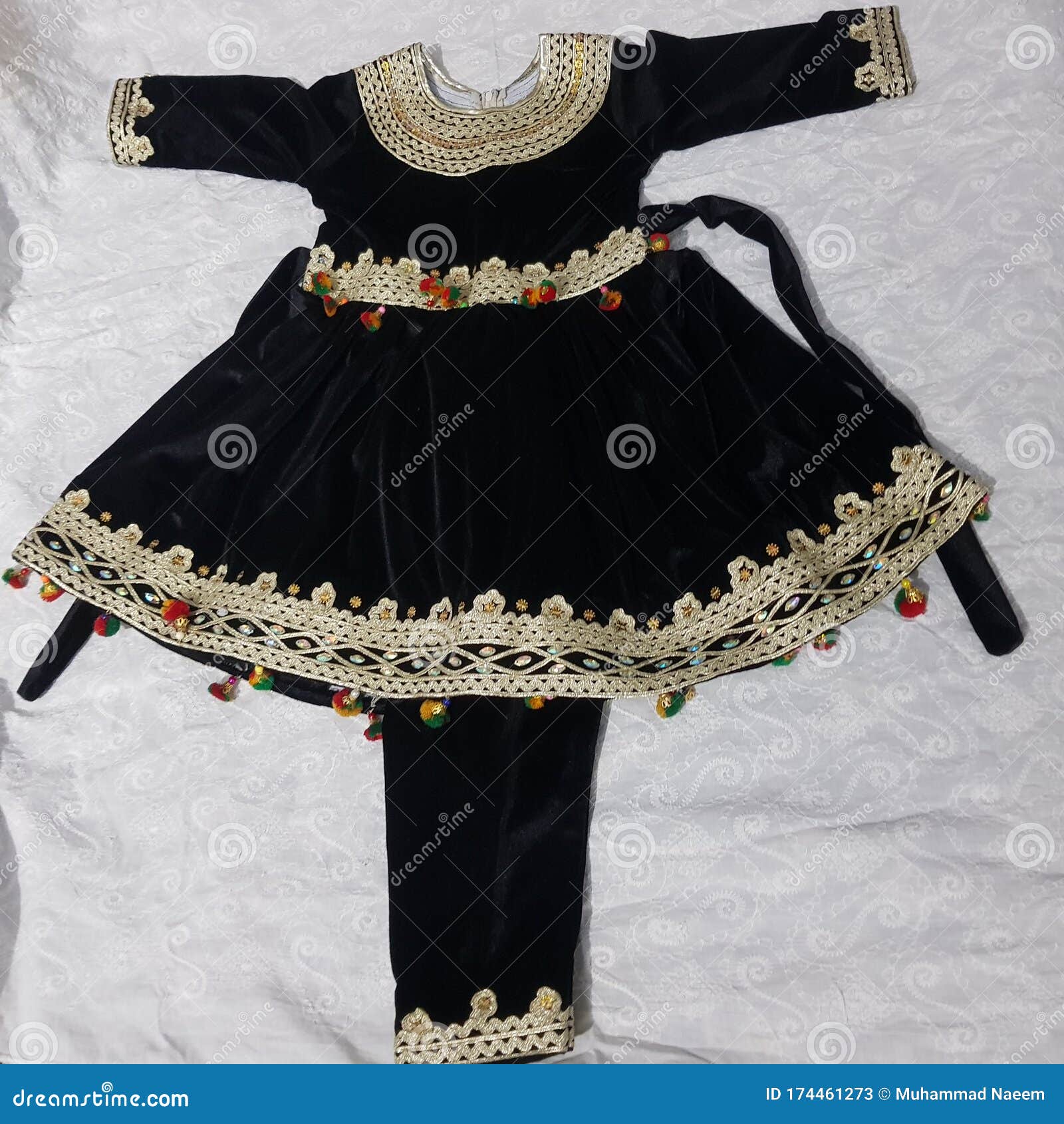 Beautiful Afghan faision stock image. Image of afghan - 174461273