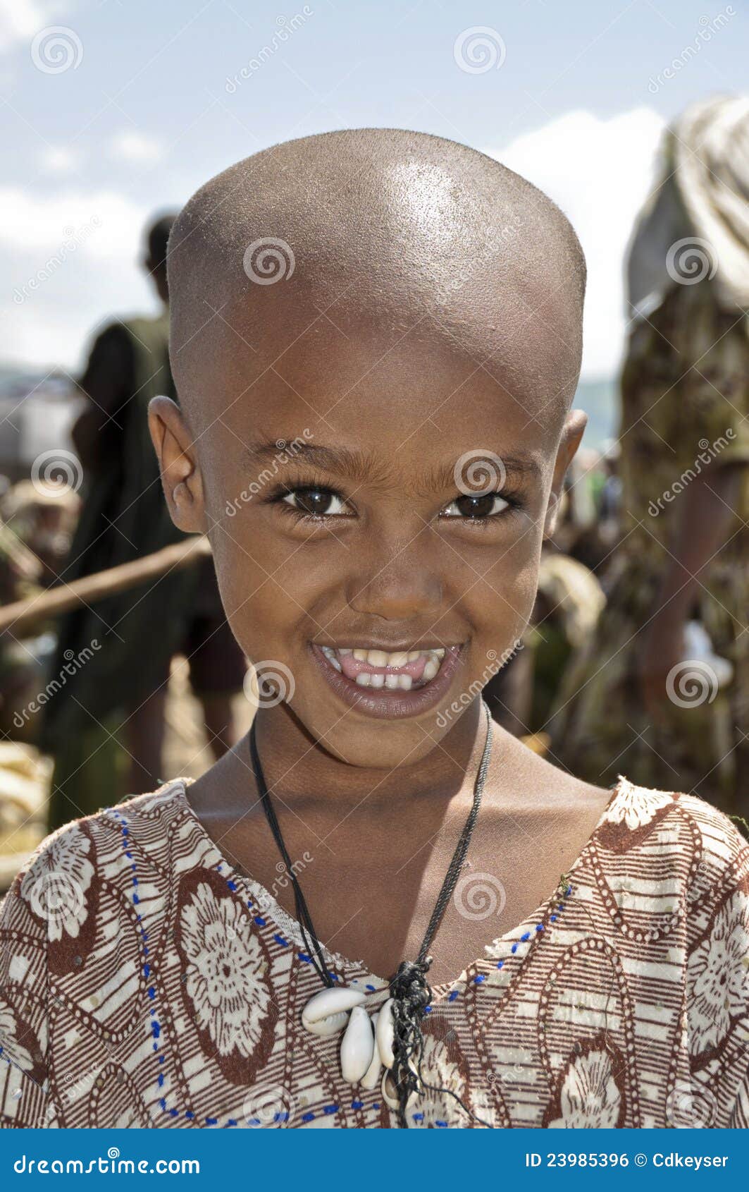 Beautiful African Child Smiling Editorial Photo - Image of smiling ...