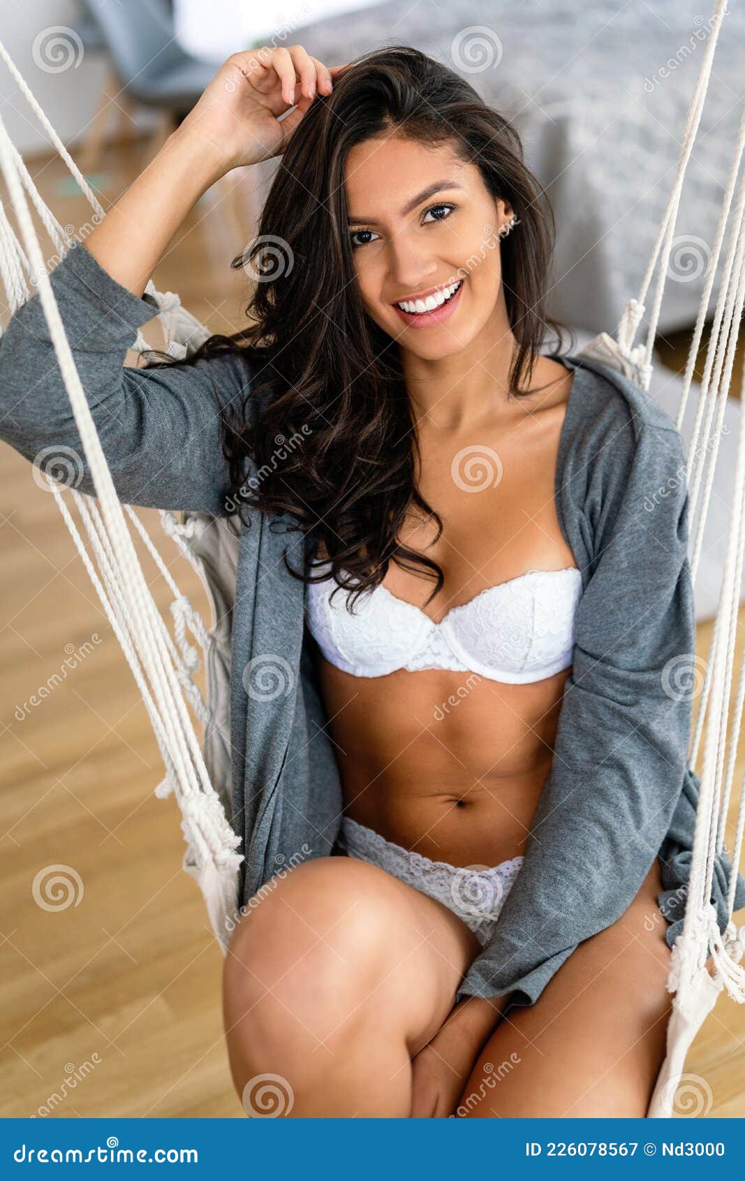 Beautiful Alluring Erotic Woman In Lingerie Stock Image Image Of