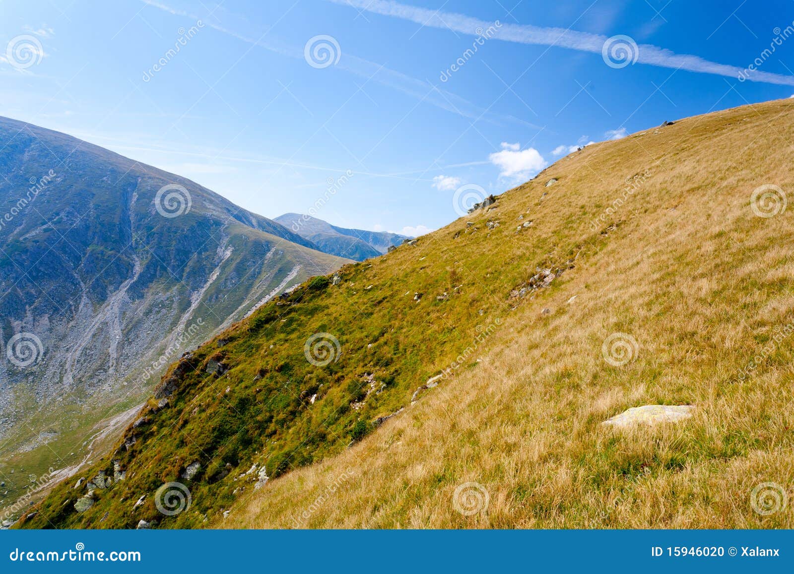 Beautiful alpine landscape stock photo. Image of nature - 15946020