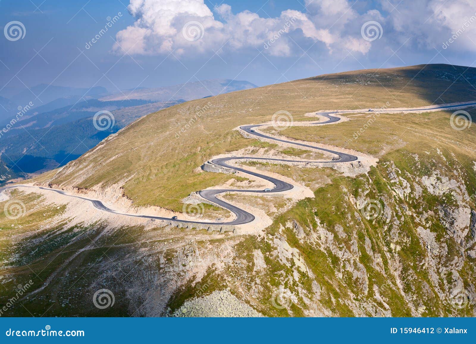 Beautiful alpine landscape stock photo. Image of alps - 15946412