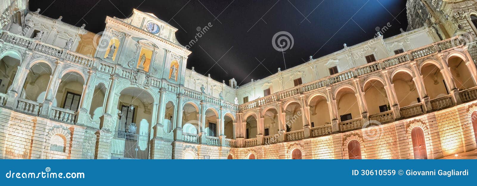 Beautiful Ancient Architecture of Apulia, Italy Stock Image - Image of ...