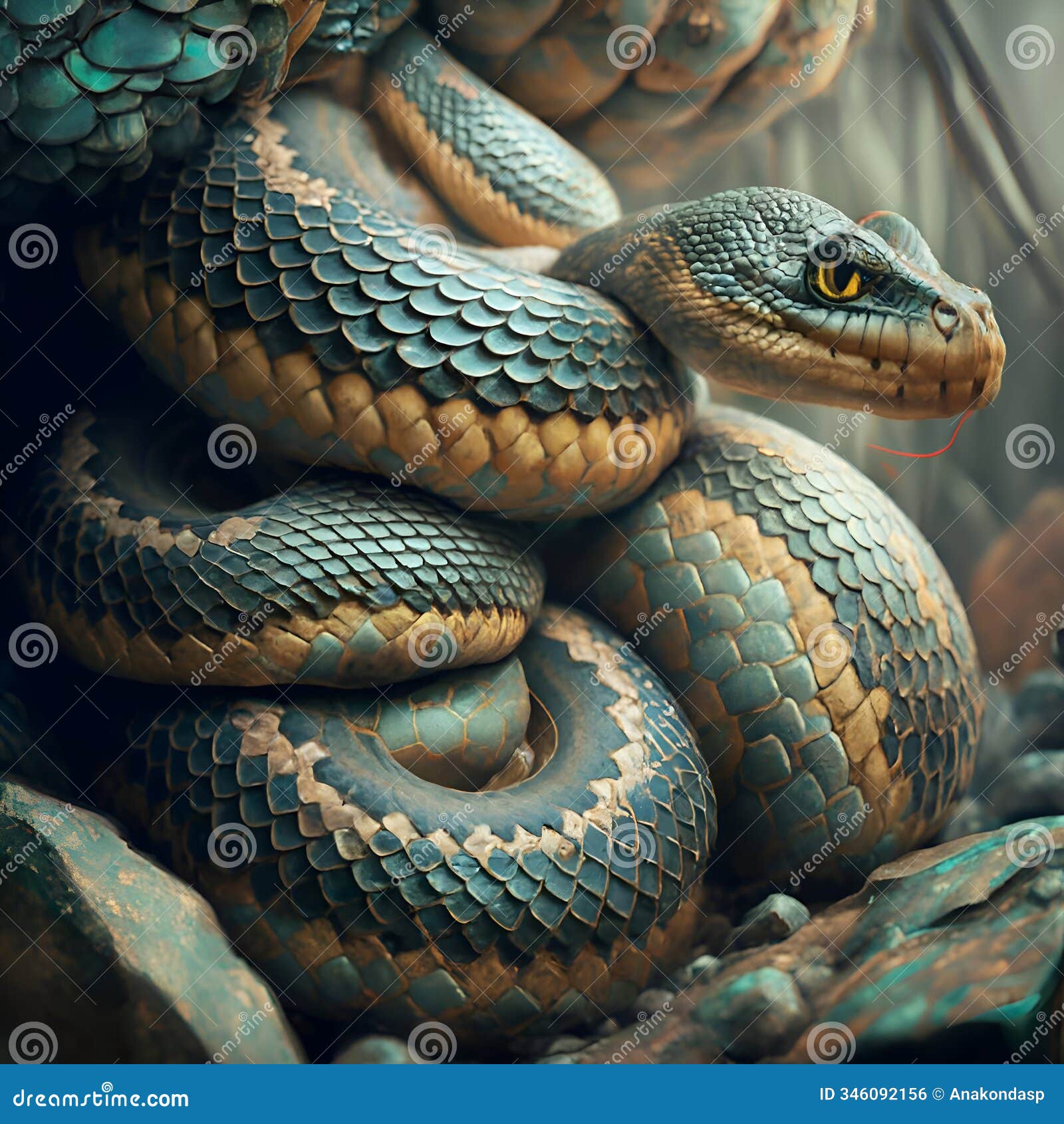 Ancient Green Theme Grimoire Adorned With Arcane Symbo Ai Generated ...