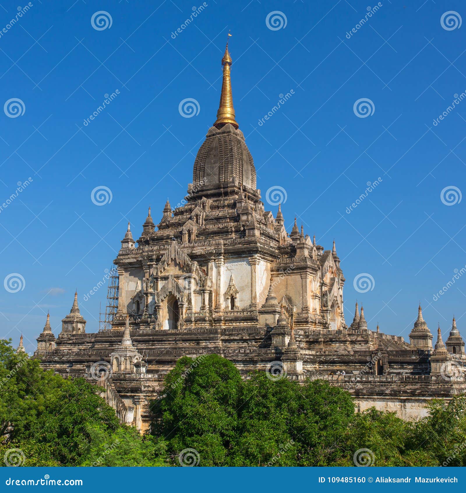 Beautiful Ancient Pagoda in Bagan Stock Photo - Image of bagan ...