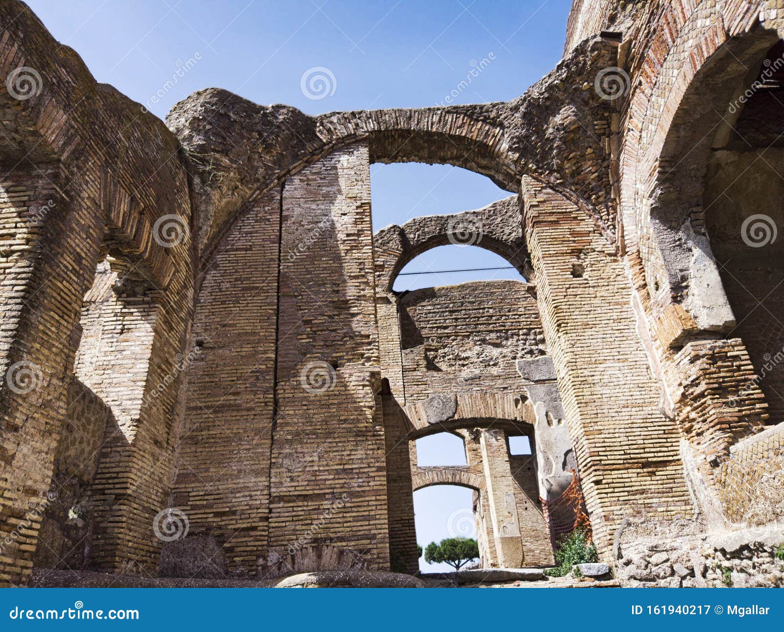 The Beautiful Ancient Roman Architecture In The Archaeological