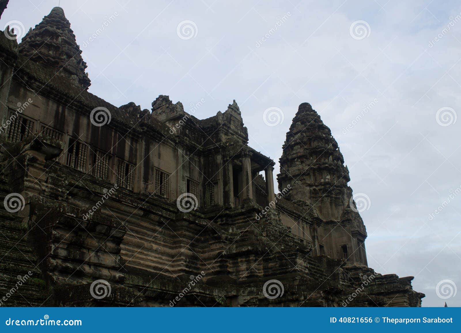 Beautiful Angkor Wat stock photo. Image of shrine, lotus - 40821656