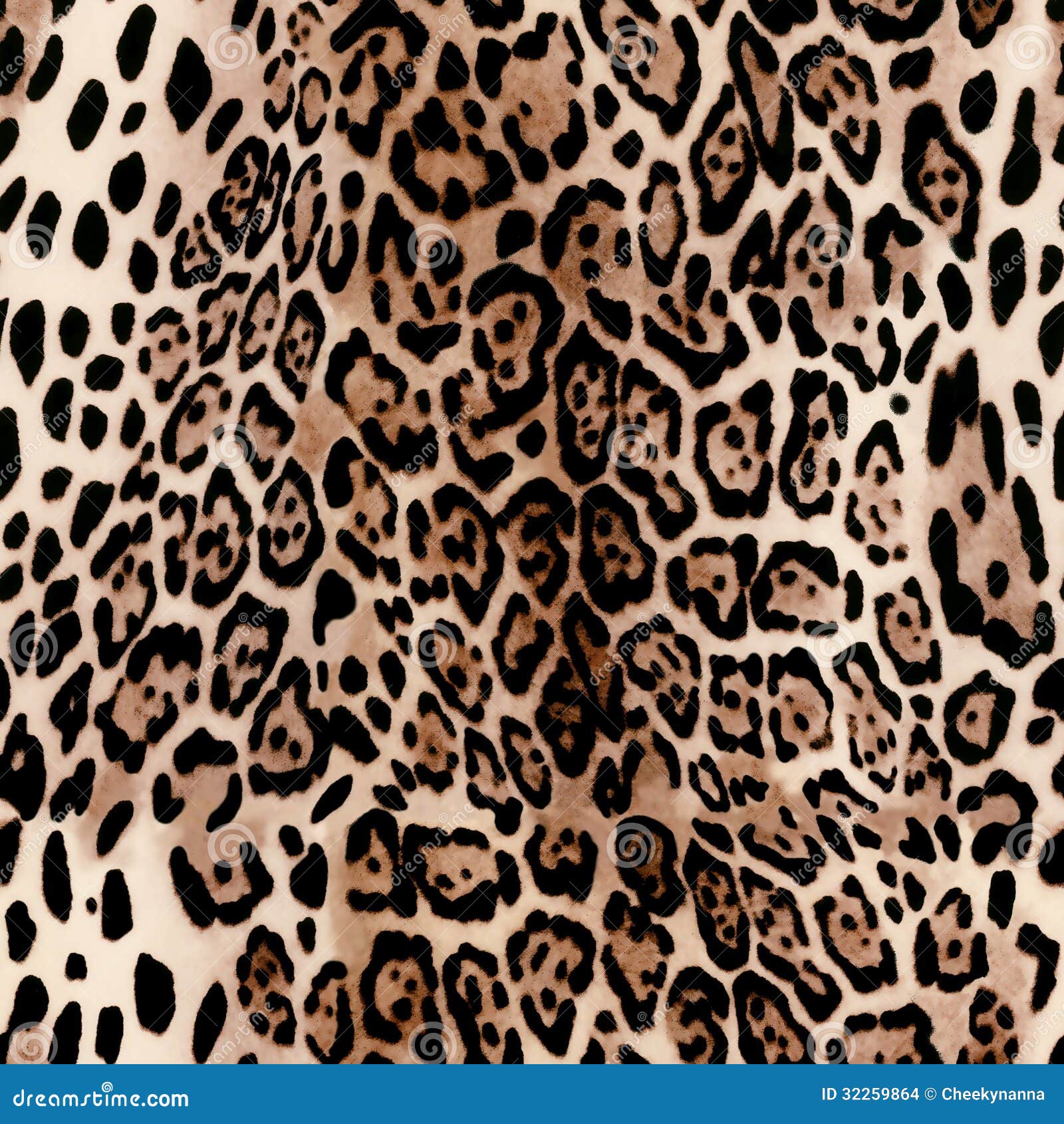 Beautiful Animal Seamless Background Stock Illustration - Illustration ...