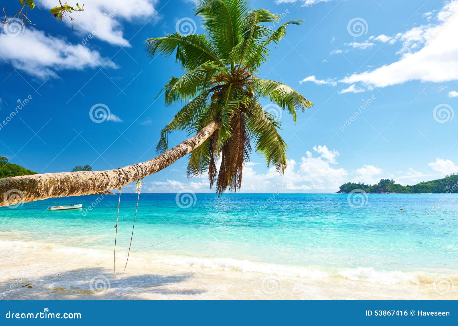 Beautiful Anse Intendance Beach at Seychelles Stock Photo - Image of ...