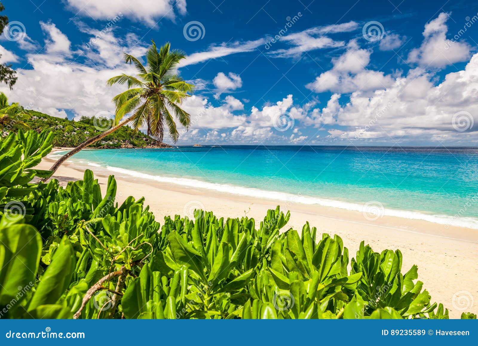 Beautiful Anse Intendance Beach at Seychelles Stock Image - Image of ...