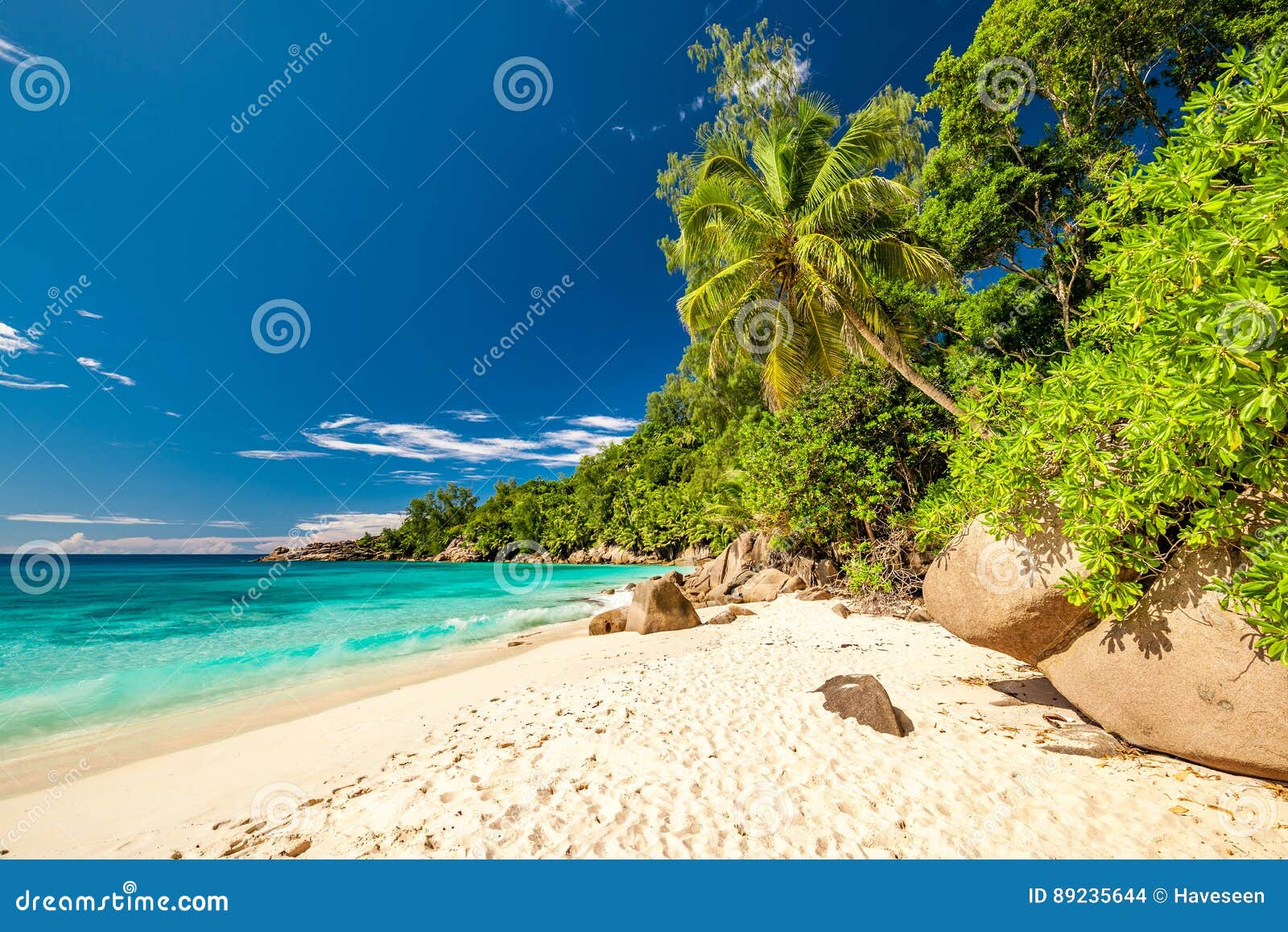 Beautiful Anse Intendance Beach at Seychelles Stock Photo - Image of ...