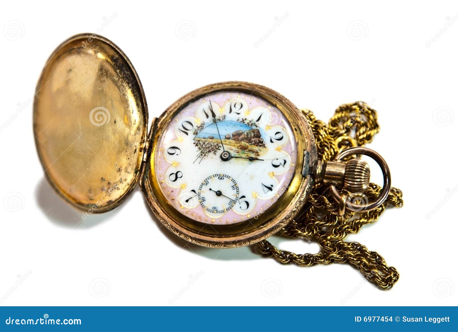 Beautiful Antique Pocket Watch Stock Photo - Image of gold ...