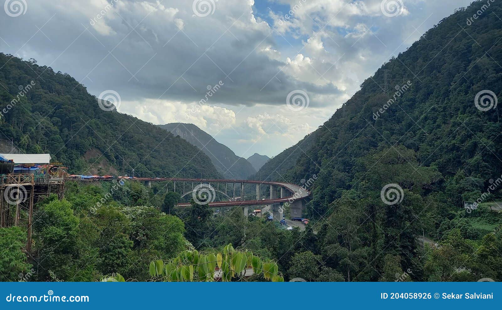Beautiful Appearance of KELOK 9 in West Sumatra Indonesia Stock Photo ...