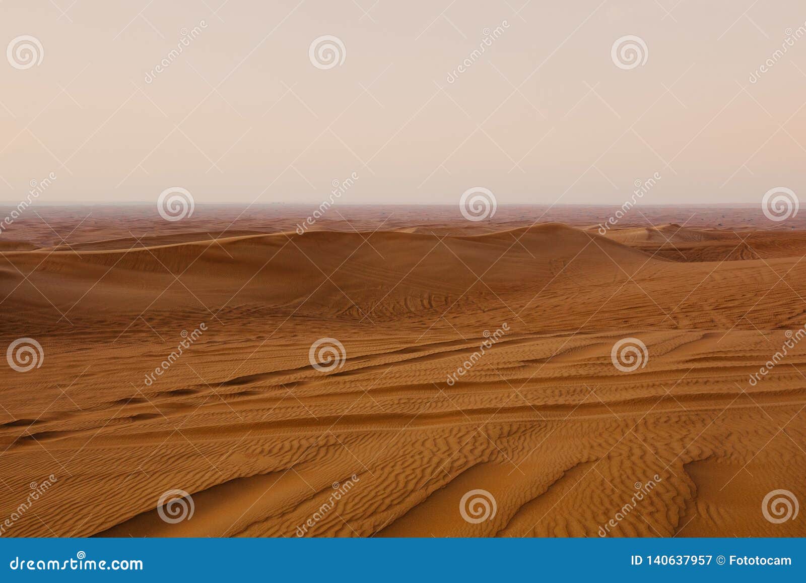 Beautiful Arabian Desert Landscape Stock Image - Image of africa ...