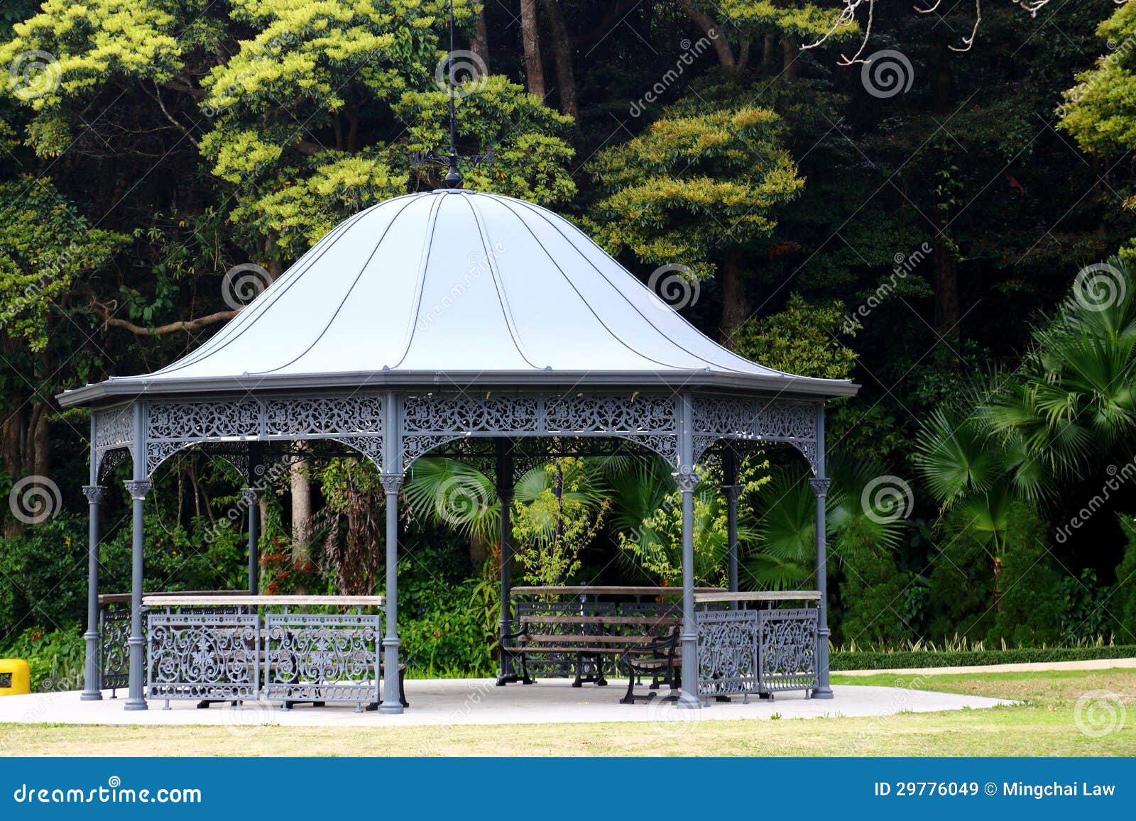 Beautiful Arbor stock image. Image of trees, grass, outdoor - 29776049
