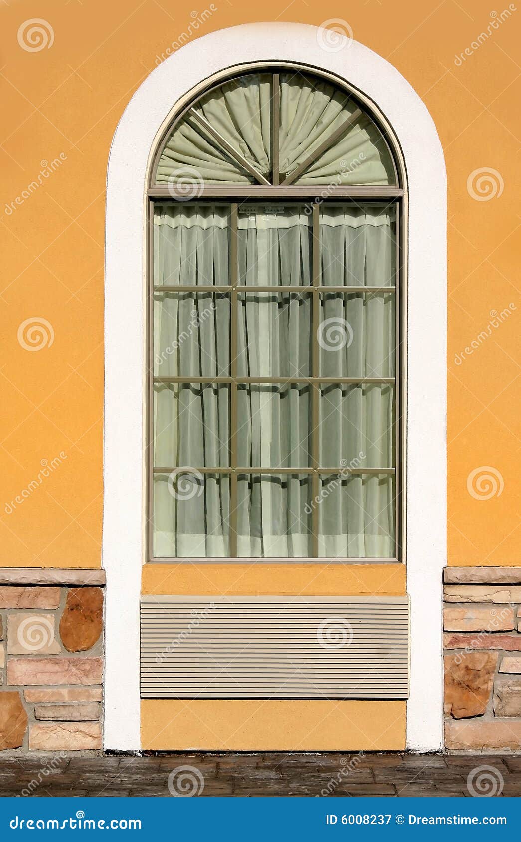 Beautiful Arched Window stock image. Image of house, florida - 6008237
