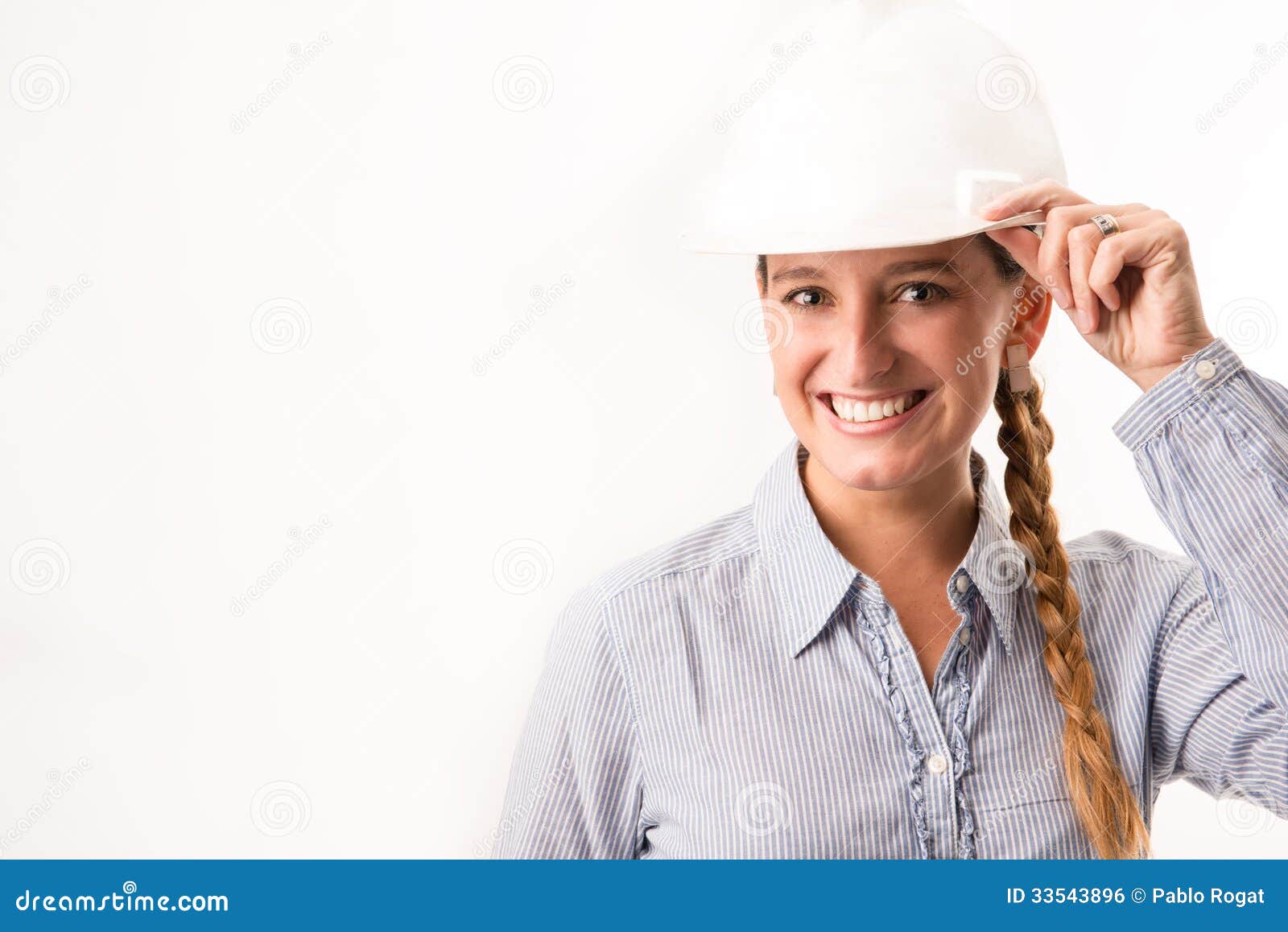Beautiful architect girl stock photo. Image of career - 33543896
