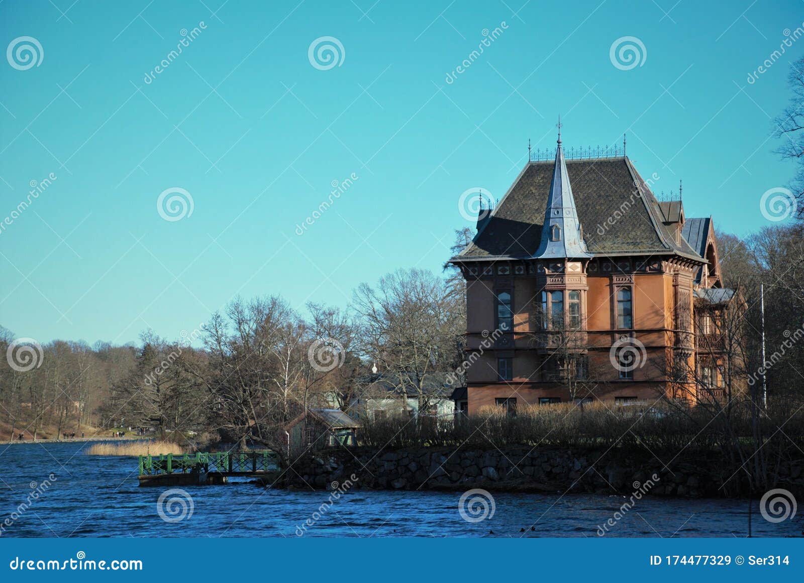 Architectural Views of Buildings of Stockholm Stock Image - Image of ...