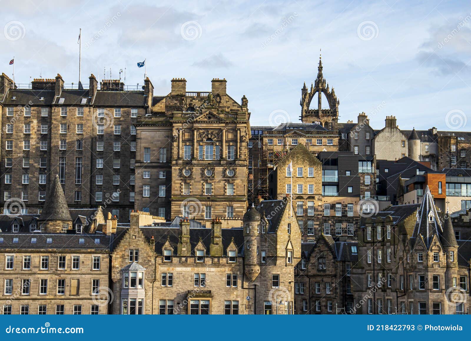 Beautiful Architecture - Edinburgh, Scotland Stock Image - Image of ...