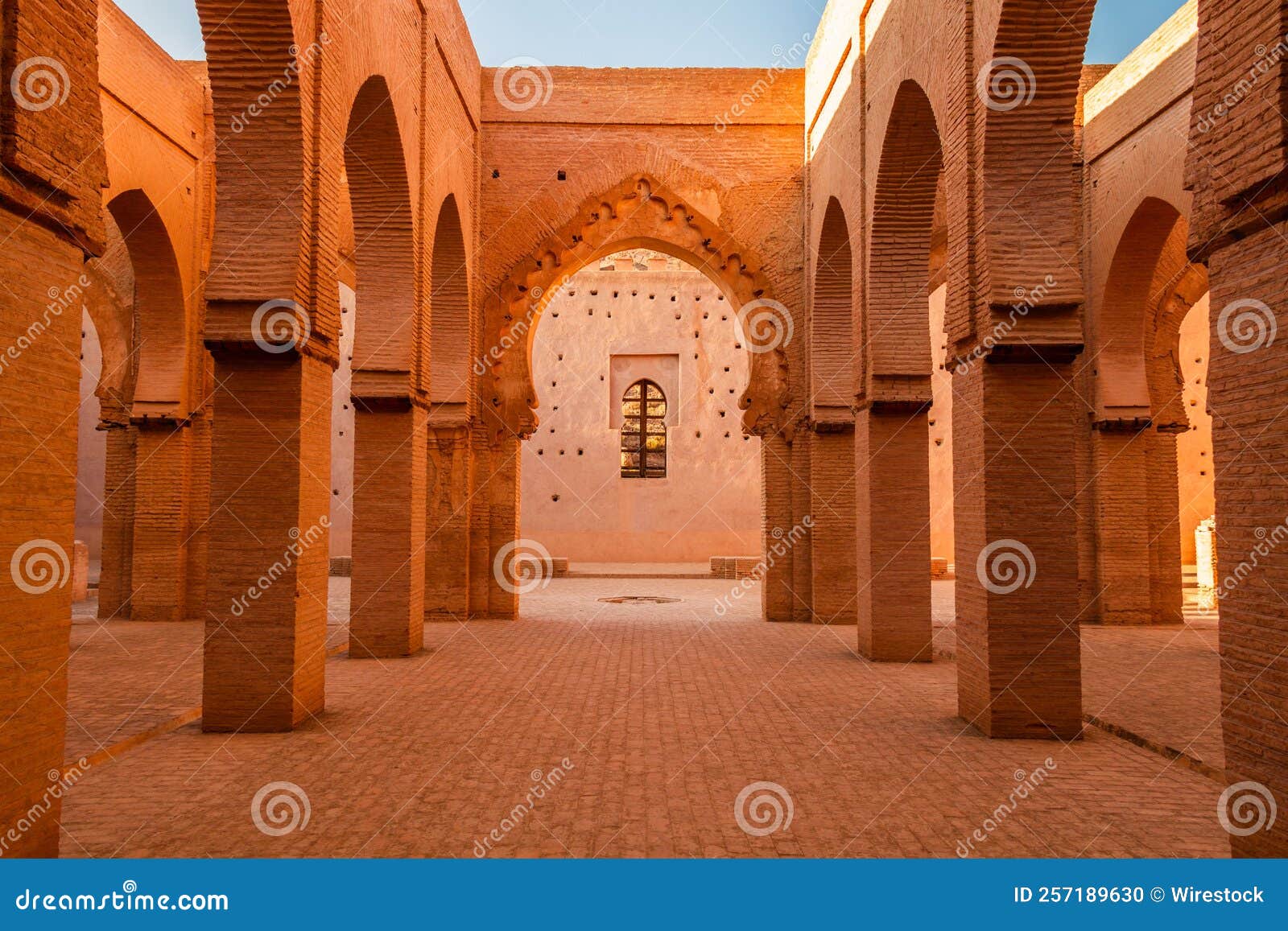 Beautiful Architecture of the Tinmal Mosque in Morocco Stock Photo ...