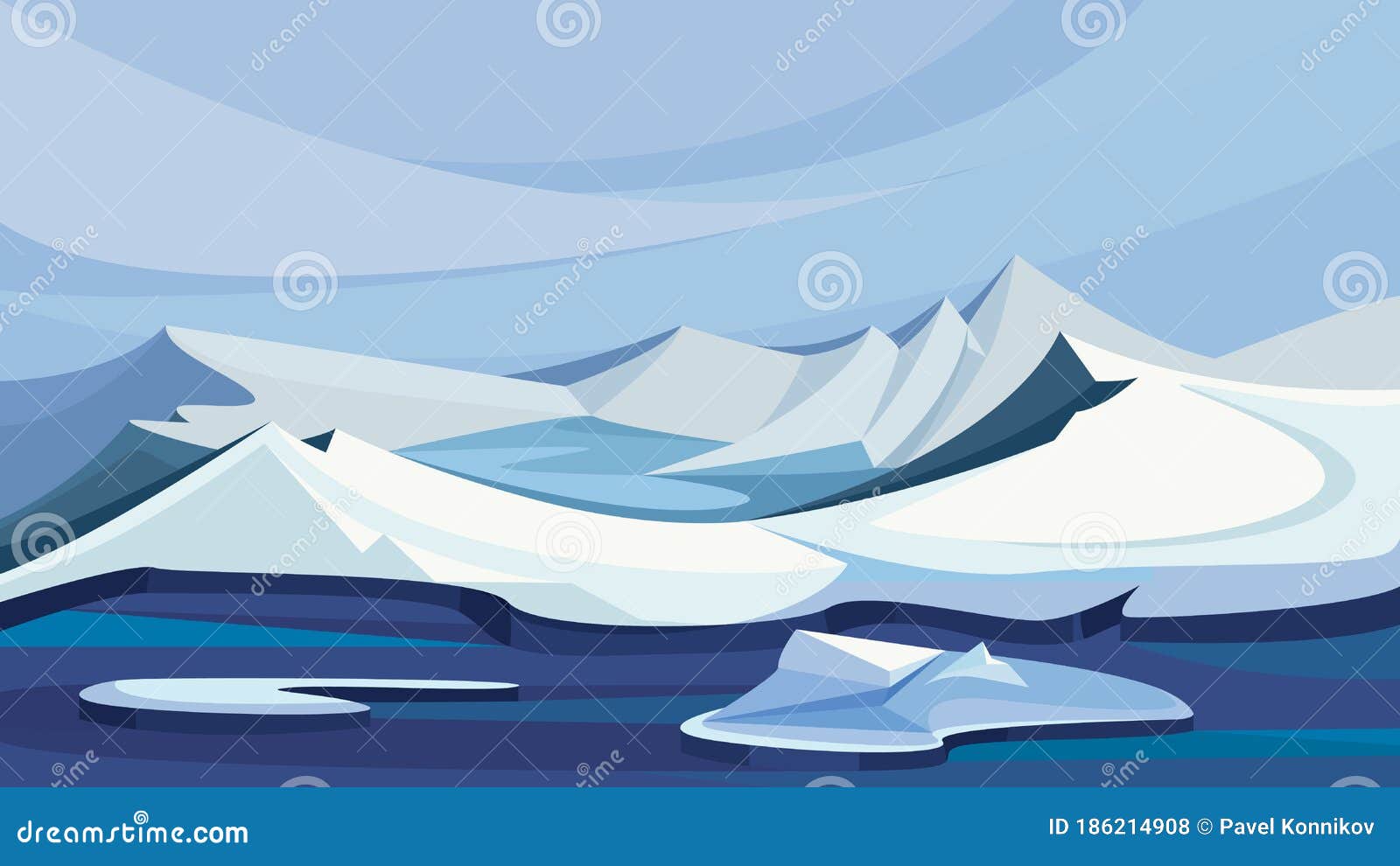 Beautiful Arctic Landscape Royalty-Free Stock Photography ...