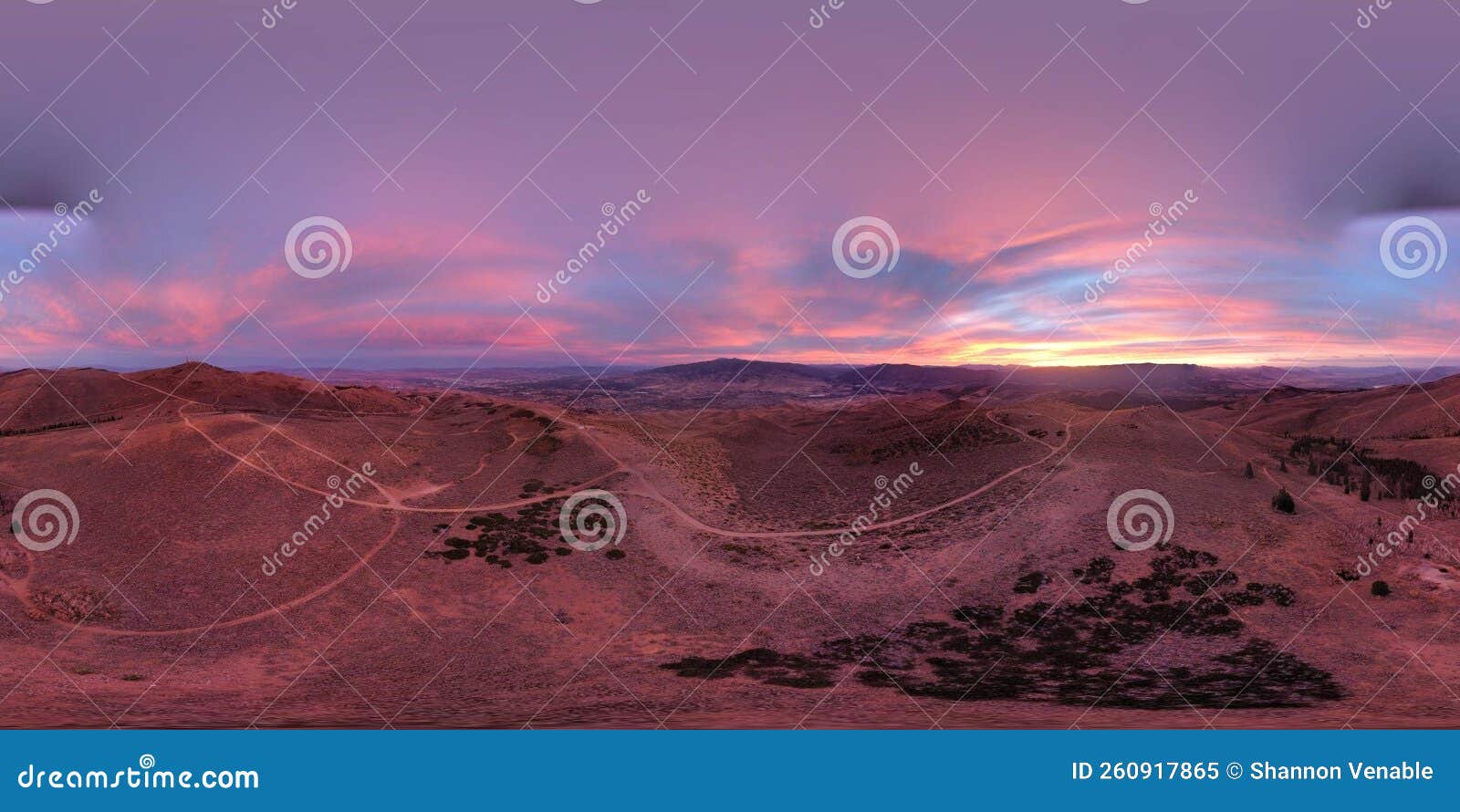 Beautiful Arizona Sky Pink and Blue Stock Image - Image of beautiful ...