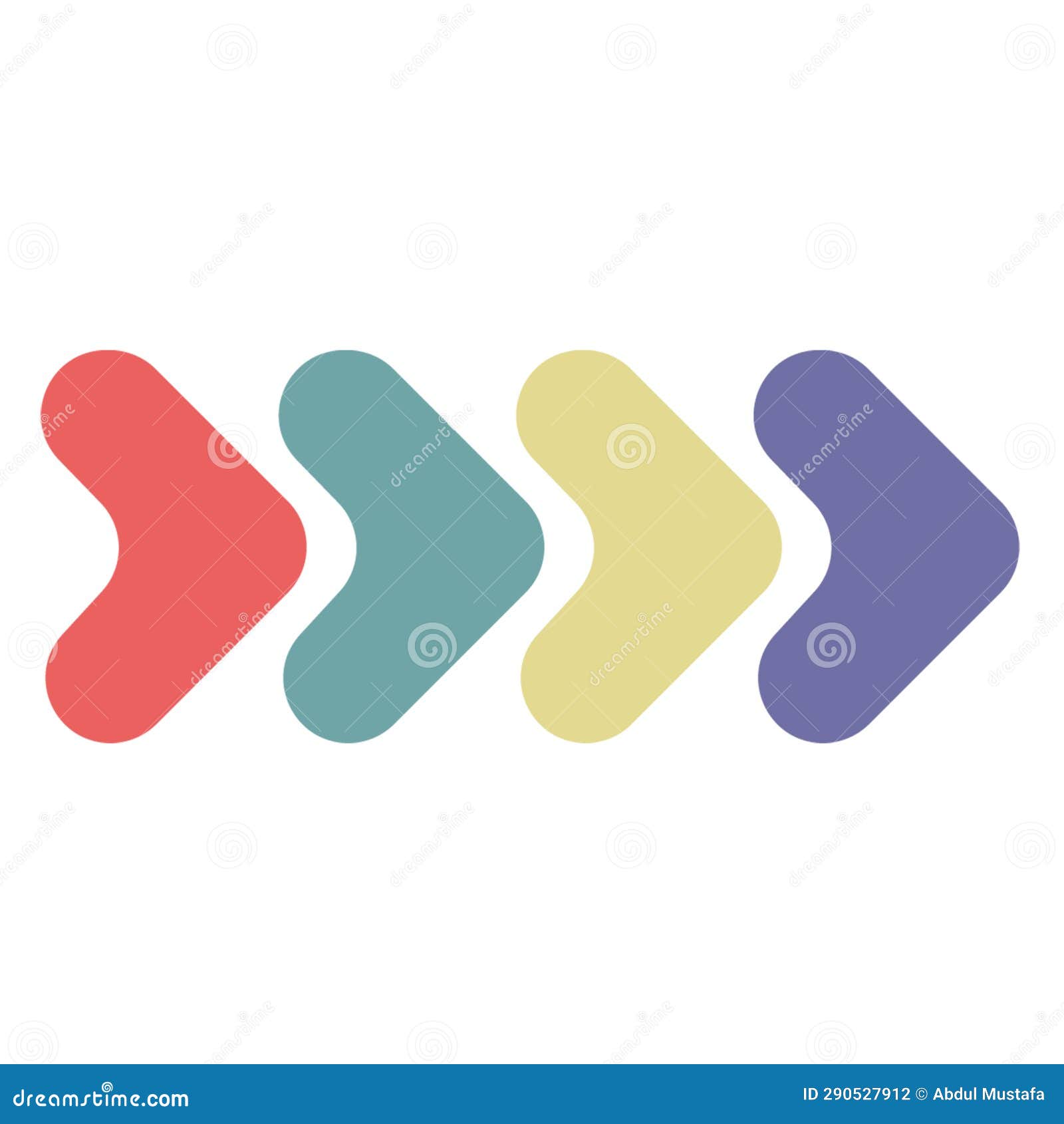 Beautiful Arrow Left Right Up Down Lower Upper Stock Illustration ...