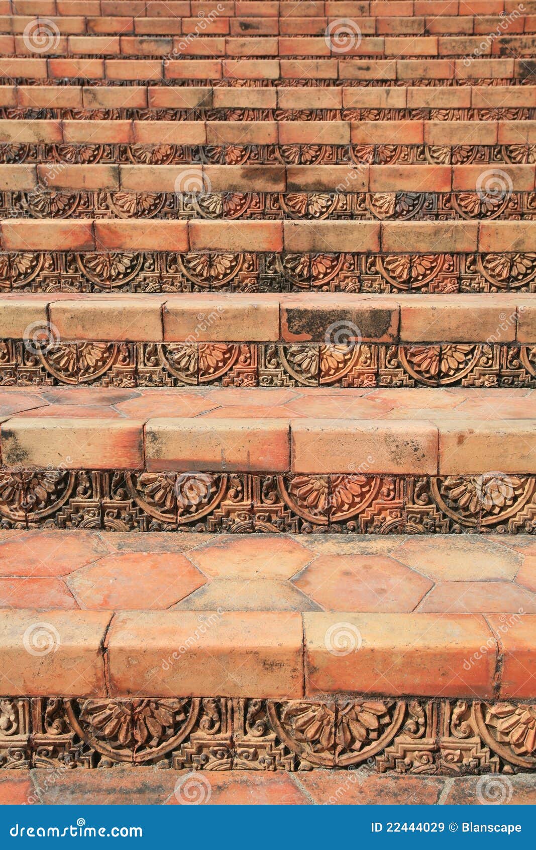 Beautiful Art Architecture of Temple Staircase Stock Image - Image of ...