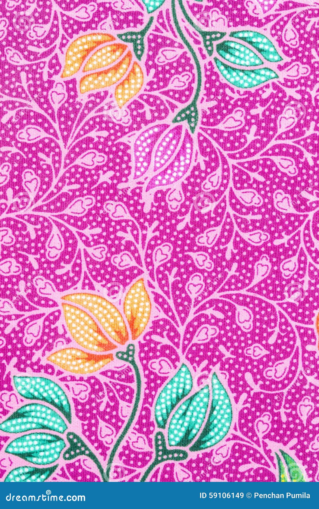 The Beautiful of Art Batik Pattern Stock Image - Image of heritage ...