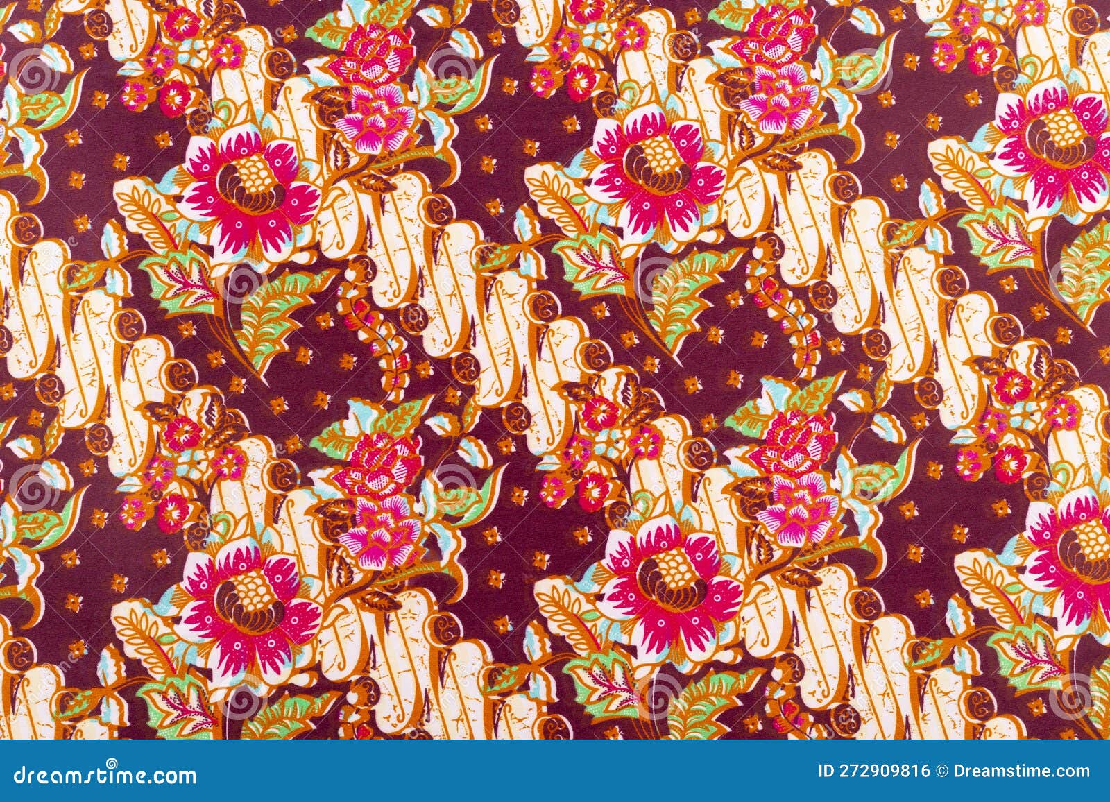 The Beautiful of Art Malaysian and Indonesian Batik Pattern Stock ...