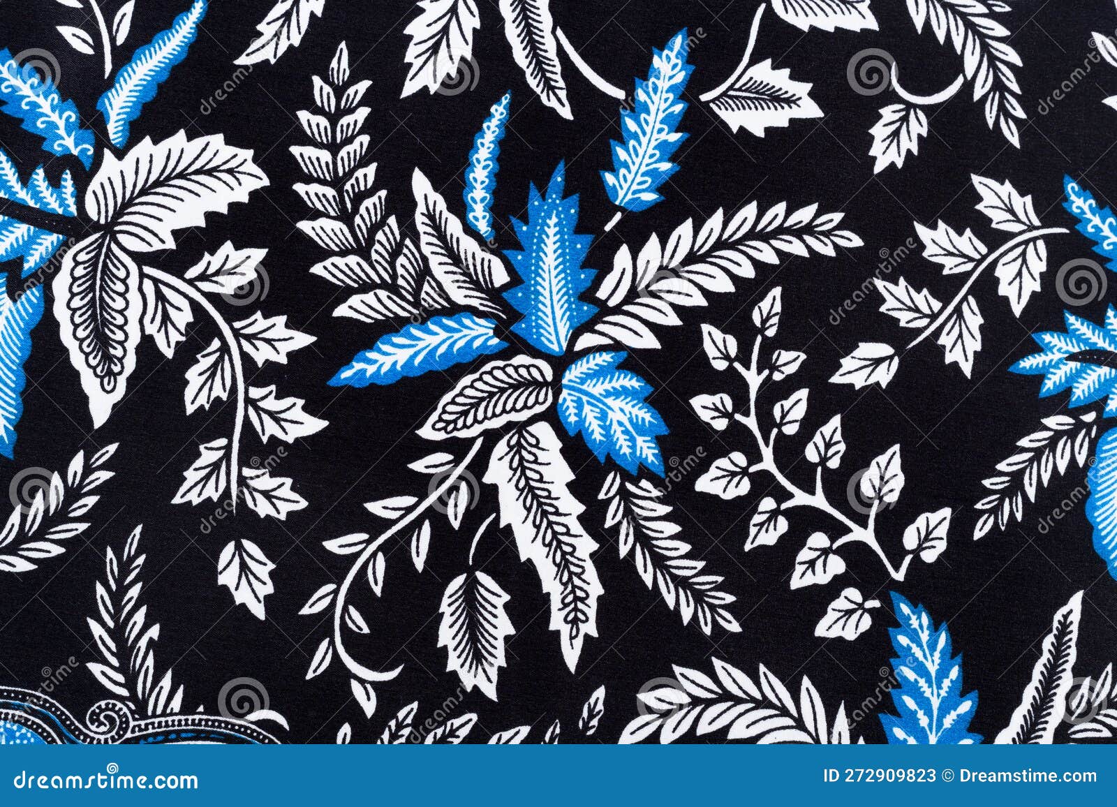 The Beautiful of Art Malaysian and Indonesian Batik Pattern Stock Image ...