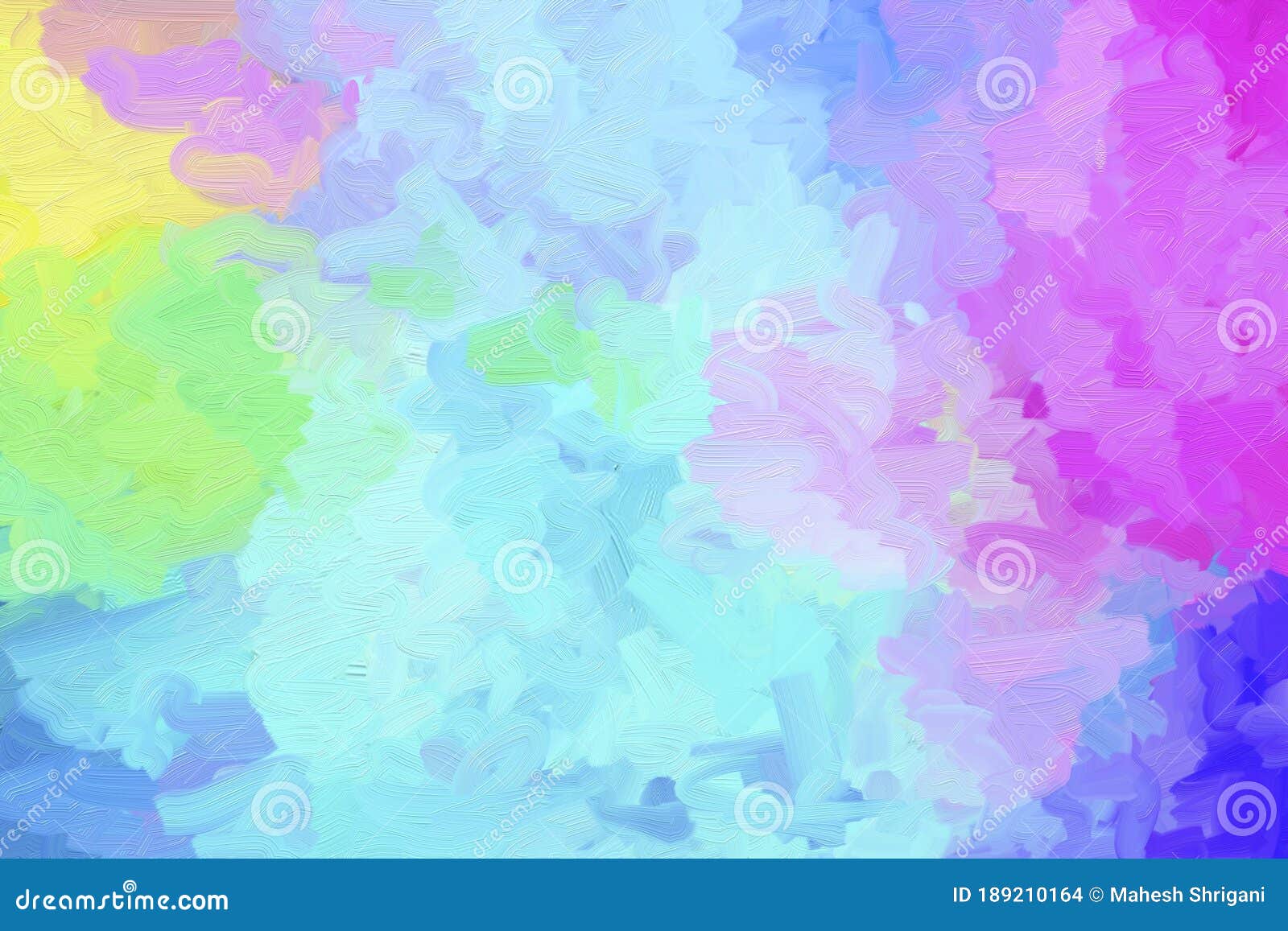 Beautiful Art Rage Abstract Painting Stock Illustration - Illustration ...