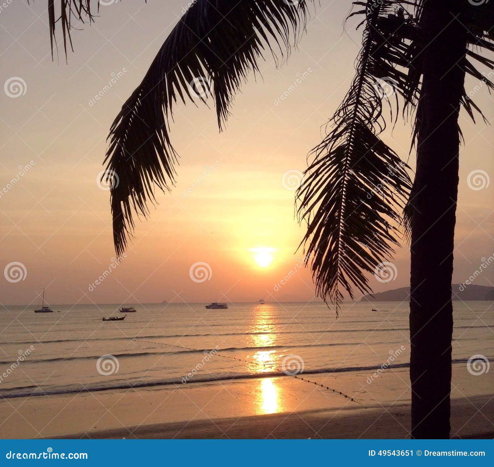 Beautiful Asian Sunset stock image. Image of sundown - 49543651