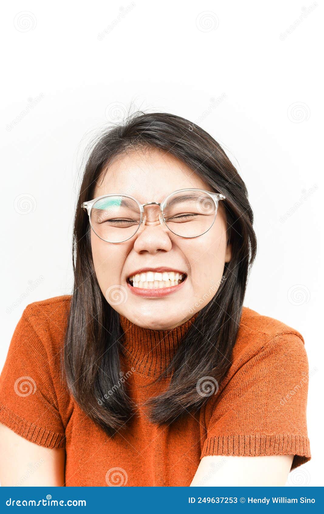 Beautiful Asian Woman Get Some Pose Isolated on White Stock Image ... Beautiful Asian Woman Get Some Pose Isolated on White Stock Image ...