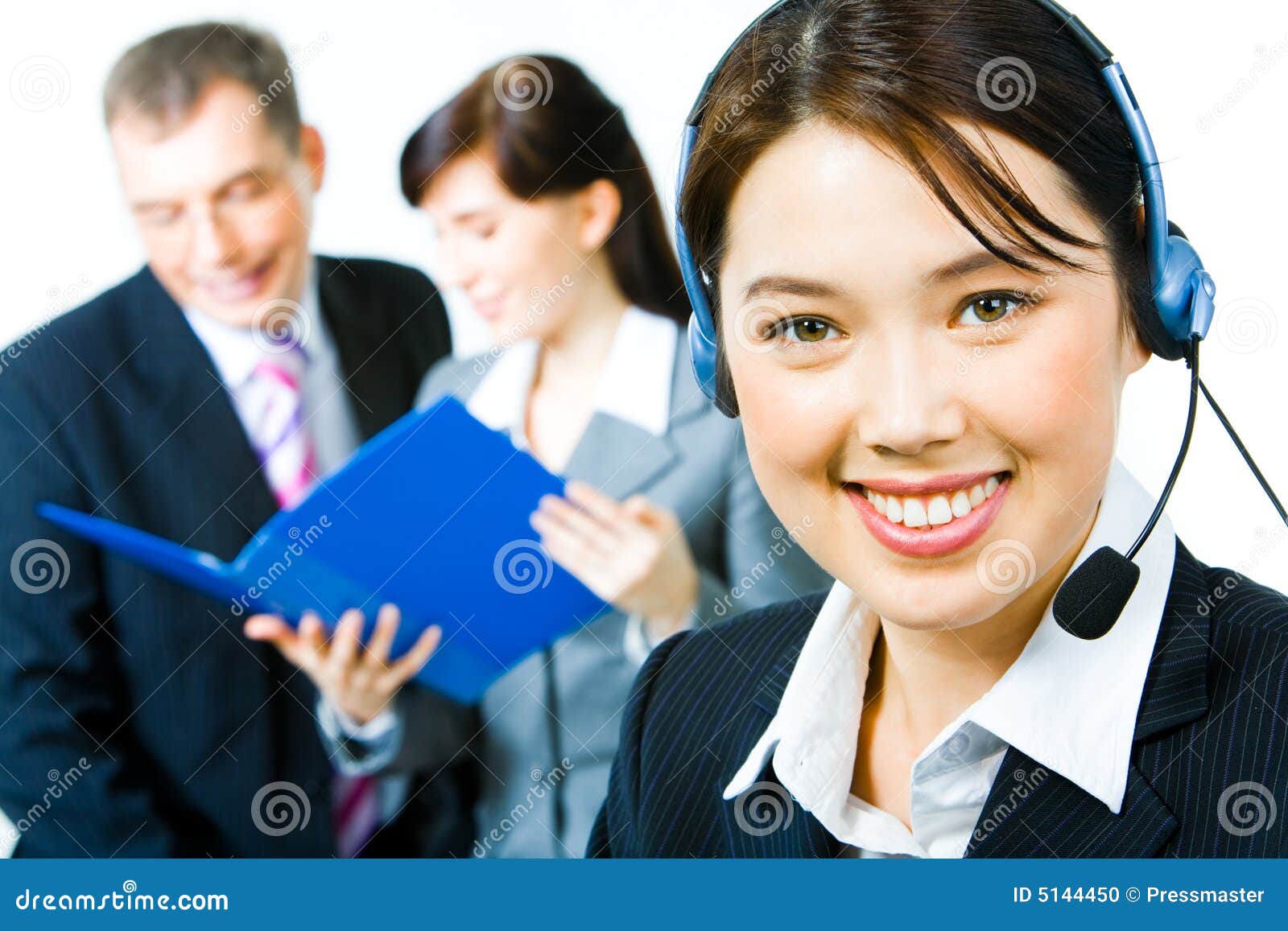 Beautiful assistant stock photo. Image of asian, attractive - 5144450