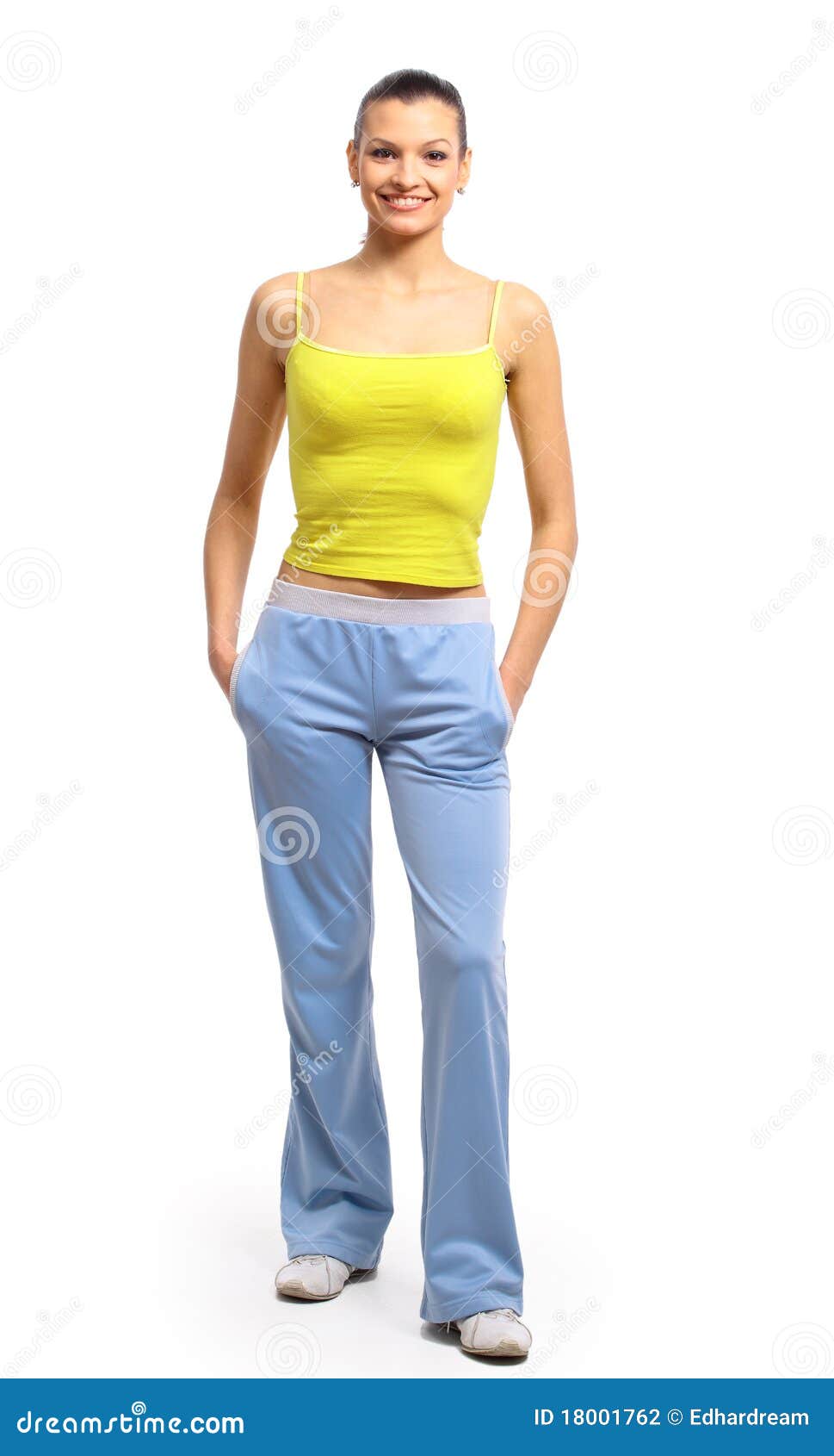 Beautiful Athletic Young Woman Stock Photo - Image of diet, lifestyle ...