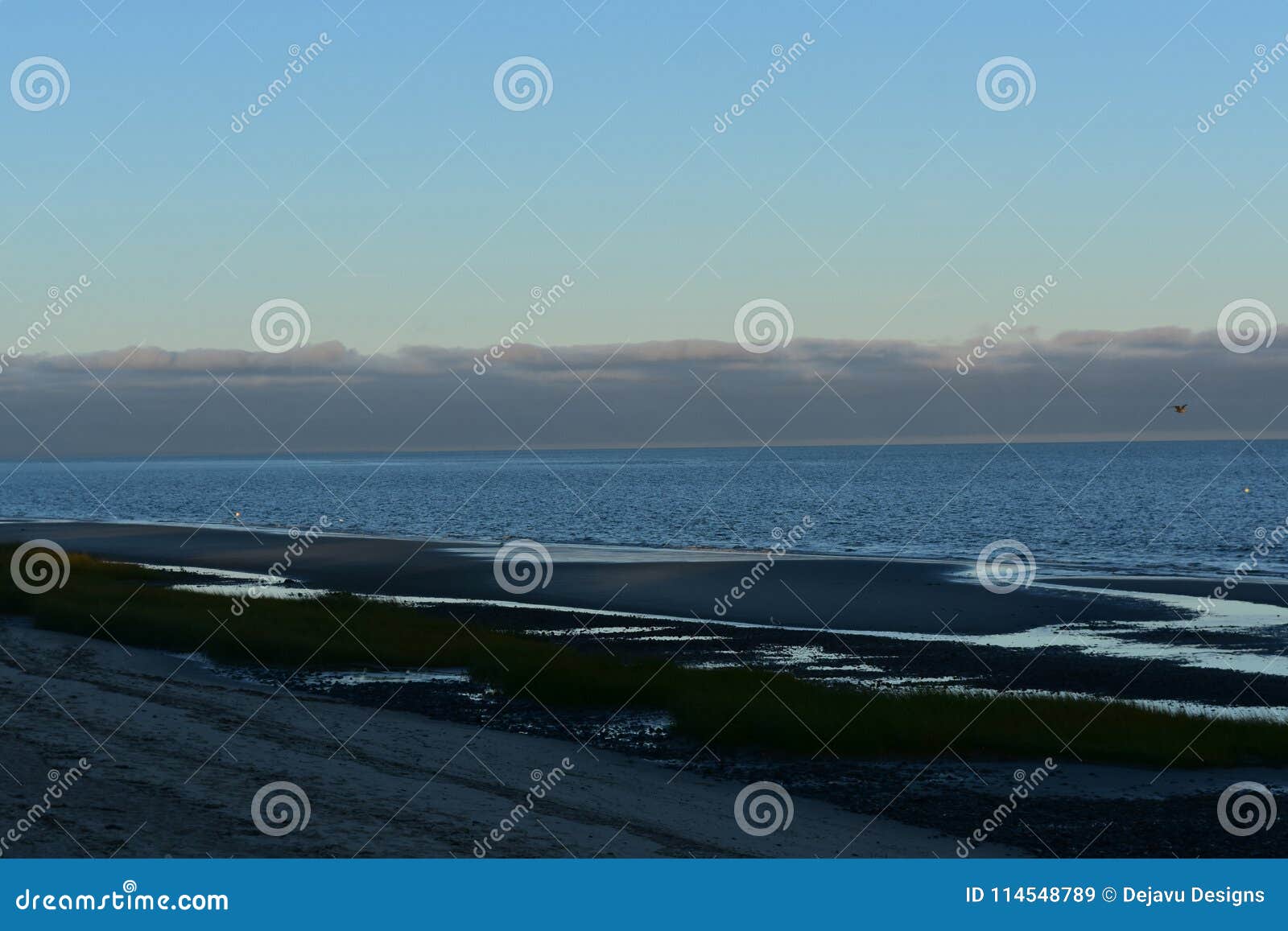 Beautiful Atlantic Ocean Off the Coast of Cape Cod Stock Image - Image ...