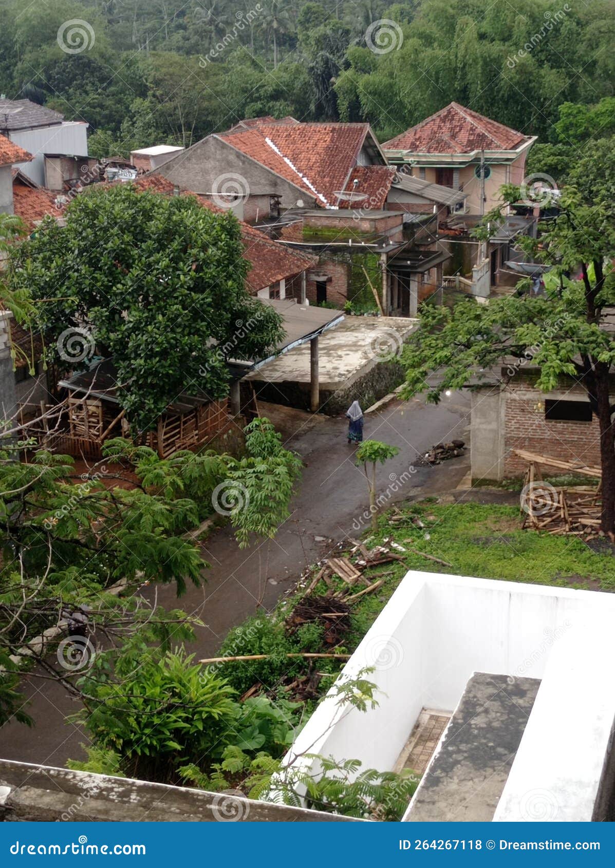 Beautiful Atmosphere in a Village,. Beautiful and Cool Stock Photo ...