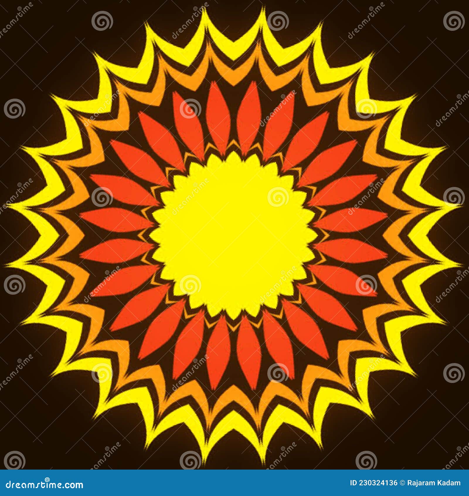 Beautiful Attractive Graphic Victor Illustration Design. Stock ...