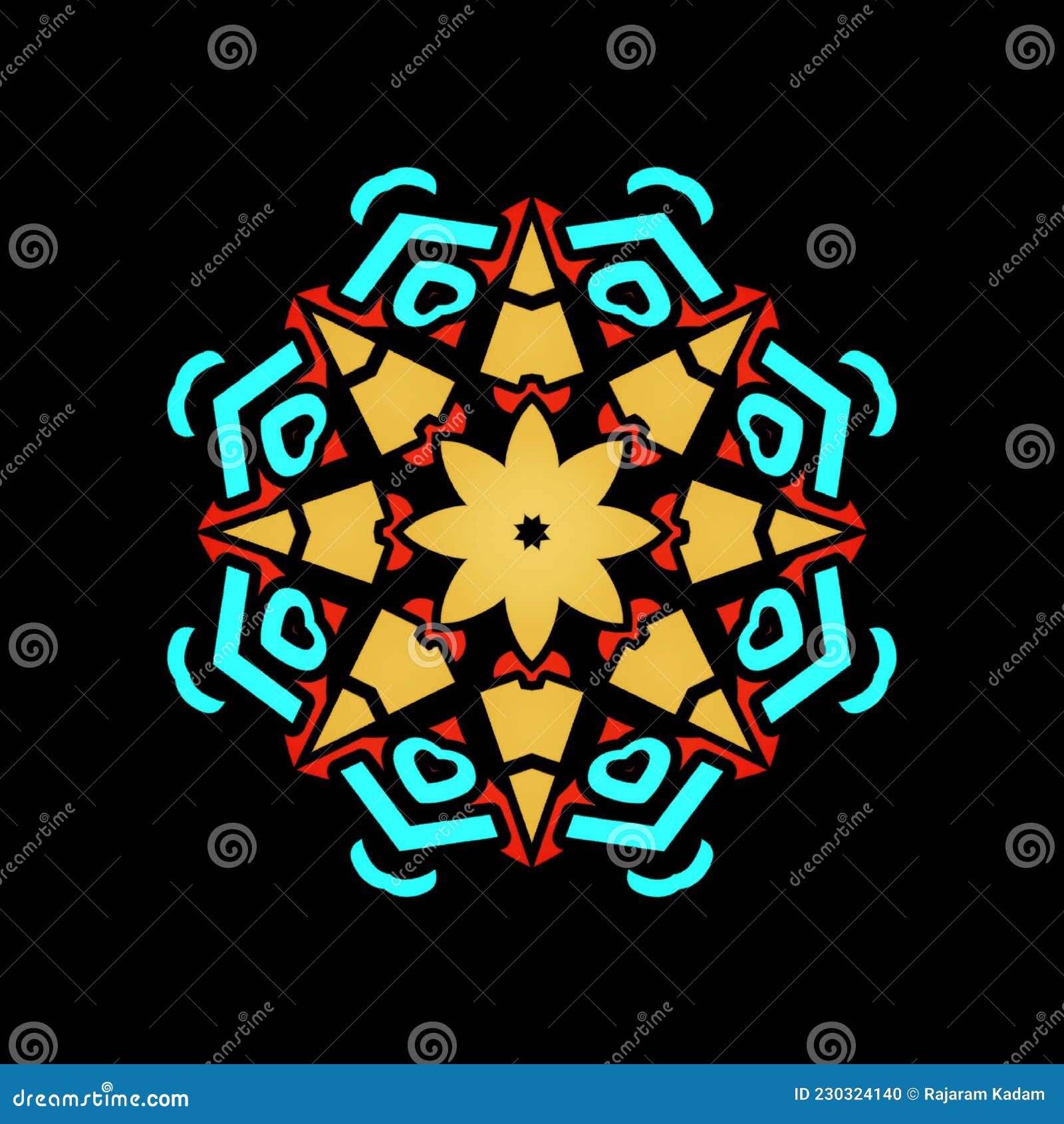 Beautiful Attractive Graphic Victor Illustration Design. Stock ...