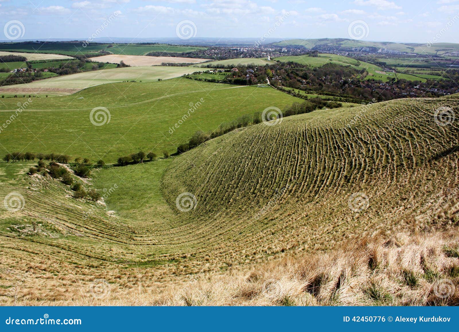 Beautiful august field stock photo. Image of autumn, meadows - 42450776