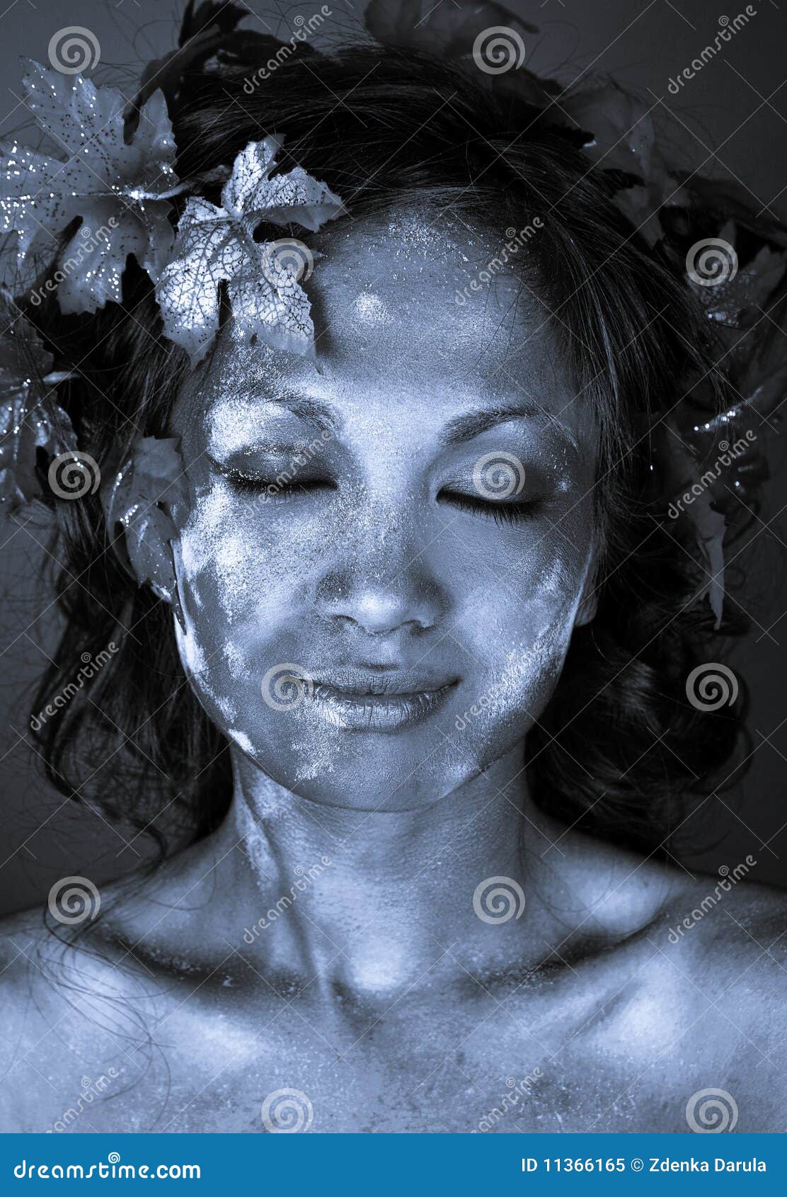 Beautiful autumn face stock image. Image of gorgeous - 11366165