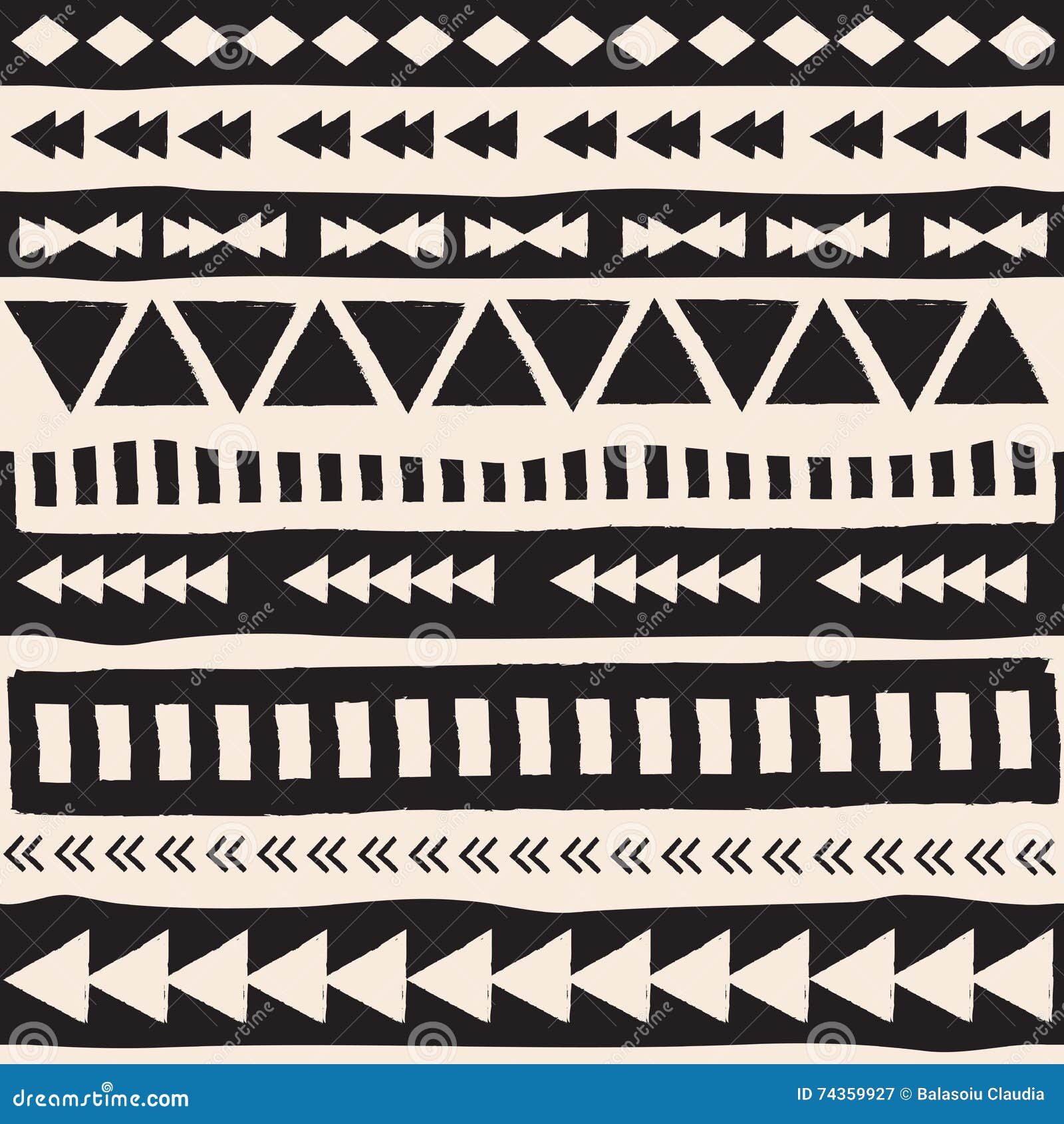 Beautiful Aztec Background in Vector Format Stock Vector - Illustration ...