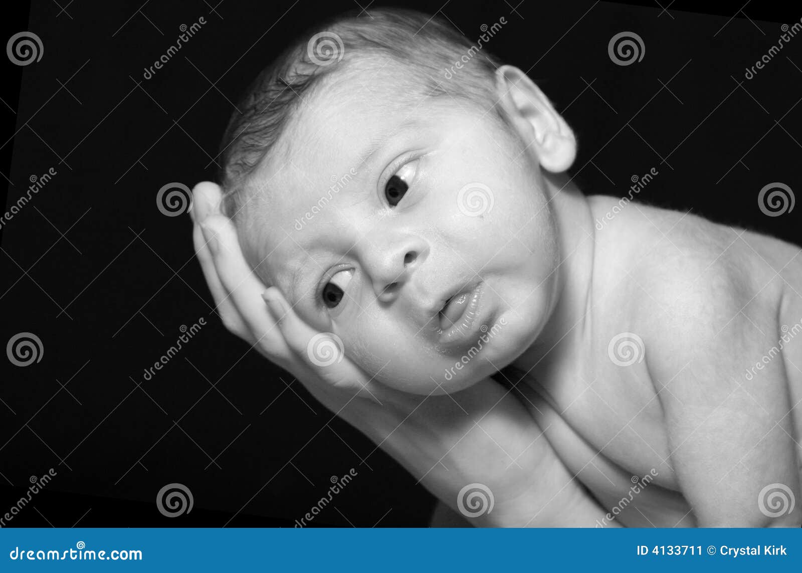 Beautiful baby stock image. Image of mothers, stare, child - 4133711